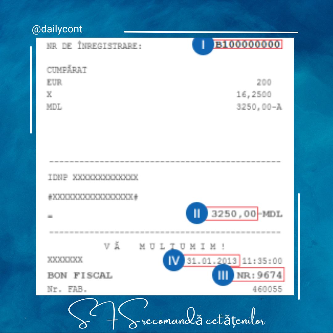 SFS recomandă cetățenilor să solicite bonul fiscal de la comercianți ...